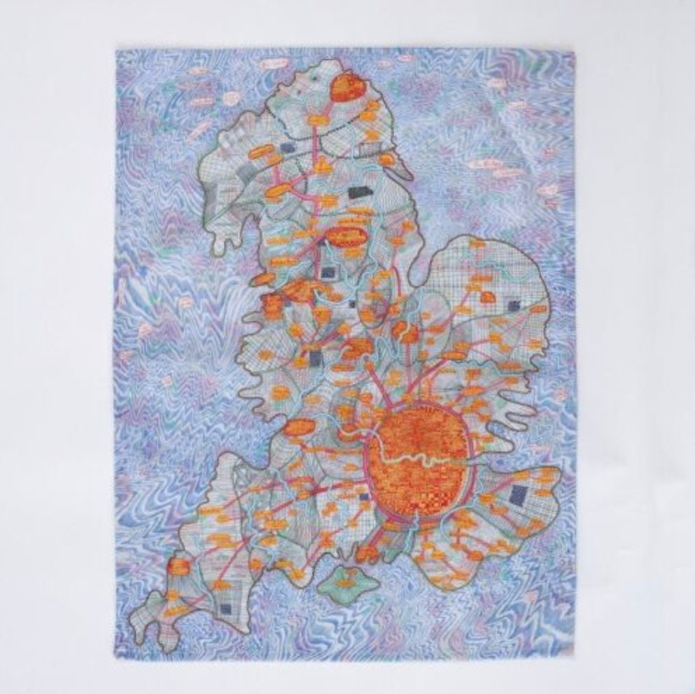 Original Grayson Perry - Britain as Seen From Islington in Lockdown ...