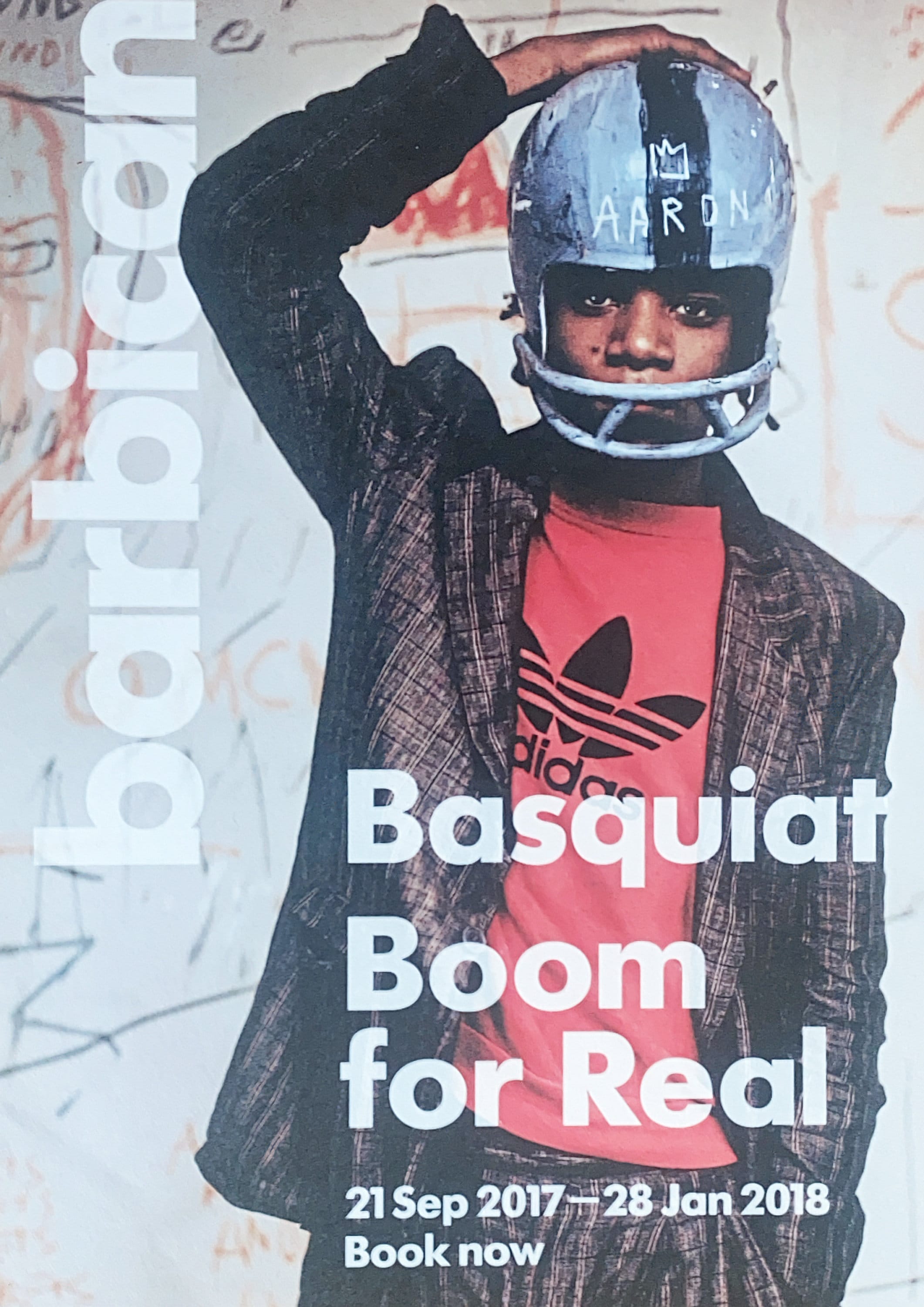 Original Basquiat Exhibition Mini-poster - Boom for Real - Barbican ...