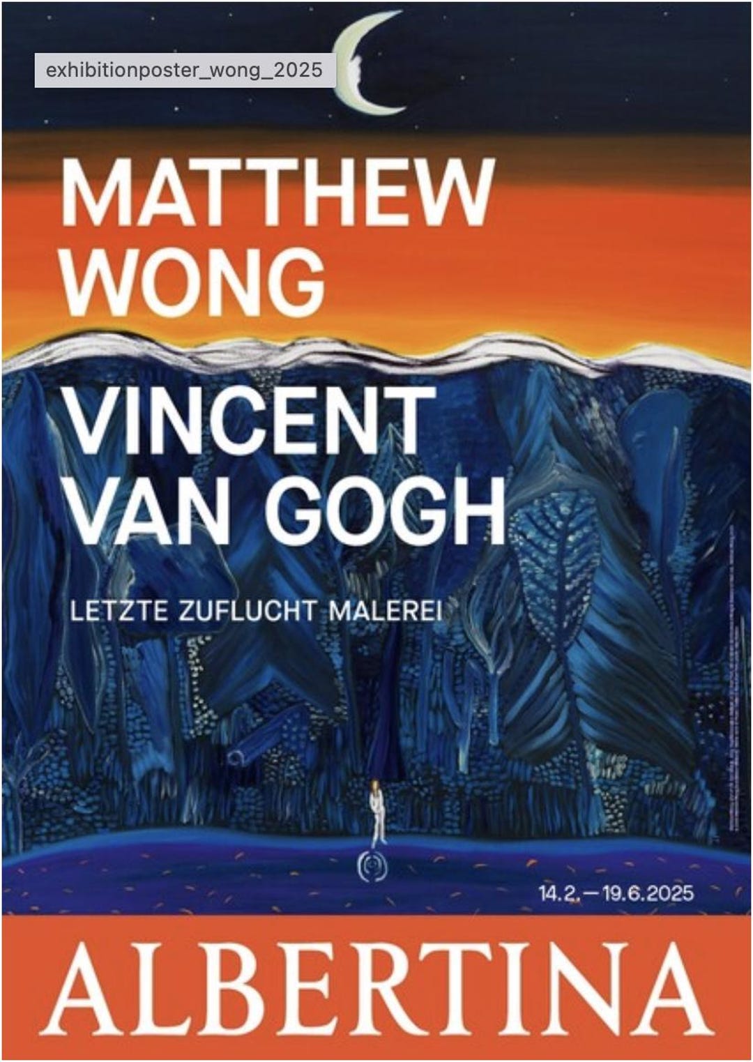 Authentic Matthew Wong/ Vincent Van Gogh Exhibition Poster - Etsy Australia