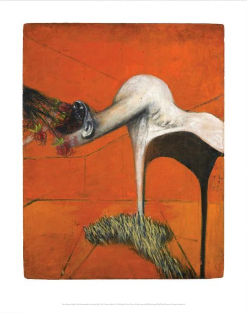 Original Francis Bacon Museum Print - Fury Triptych - Stunning Original ...
