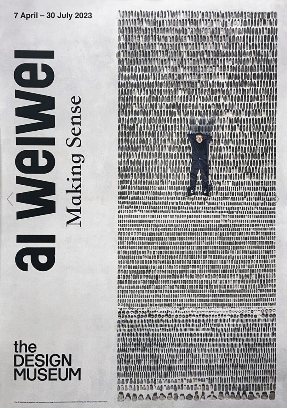 Authentic Ai Weiwei Exhibition Poster - Making Sense: Tools - Design ...