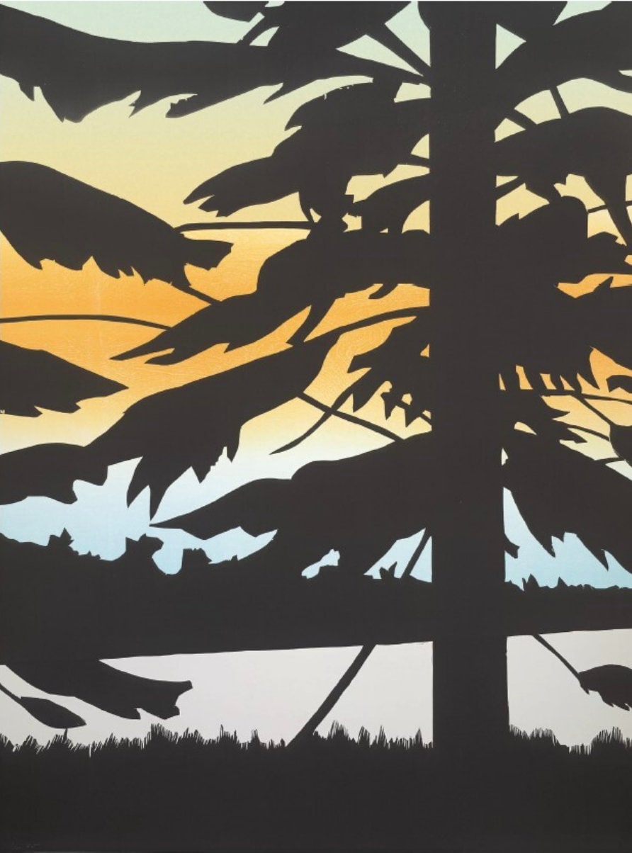Authentic Alex Katz Museum Poster - Twilight - Stunning Exhibition ...