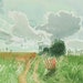 Original David Hockney Exhibition Print - Midsummer Yorkshire Track ...