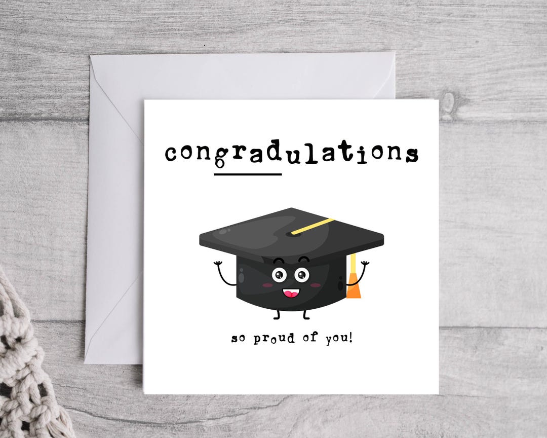 Graduation Card, Congradulations, Congratulations, Funny Graduation ...
