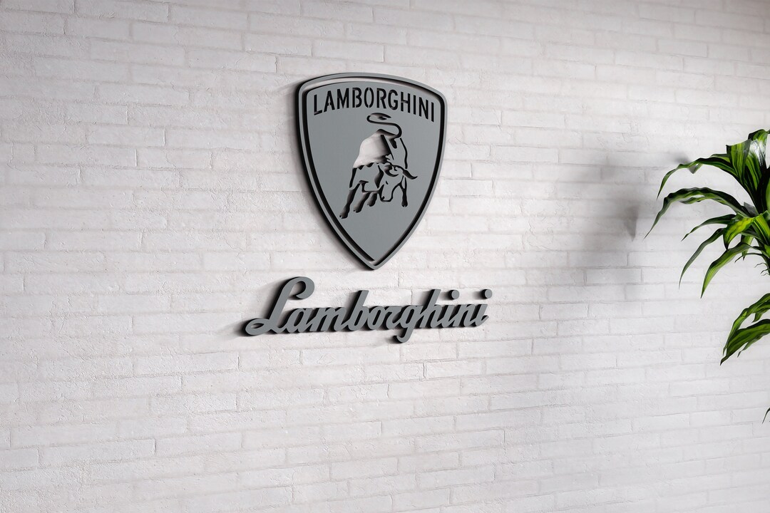 Buy Automotive Sign Wall Decor Wooden 3D Car Sign Garage Wall Decor Car ...