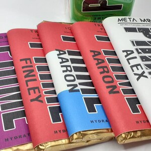 PRIME Personalised Prime Chocolate Bar 9 Designs - Etsy UK