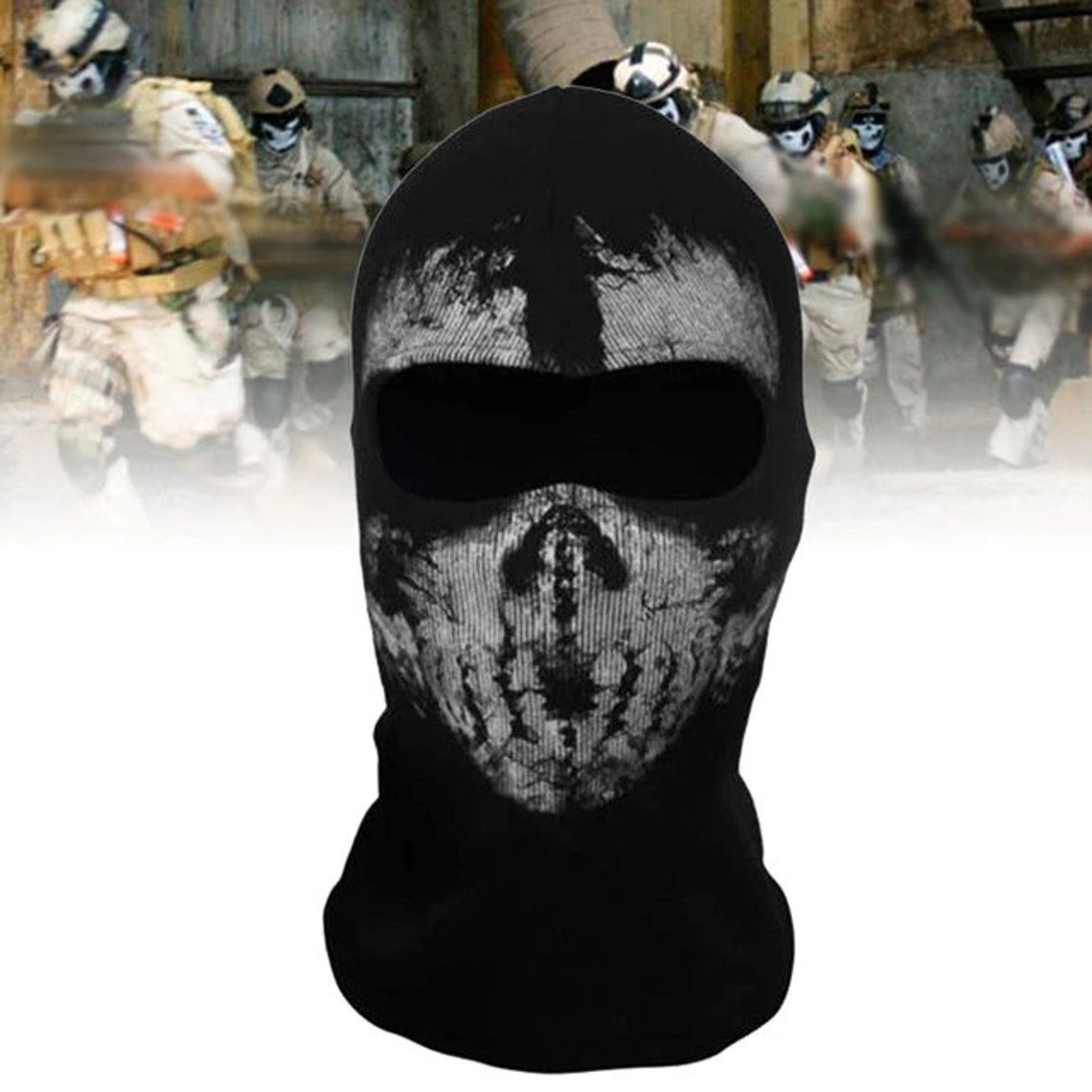 Simon 'ghost' Riley Mask Balaclava Full Head - Etsy UK