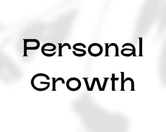 Personal Growth Affirmation Cards – 20 Printable Digital Download Cards ...