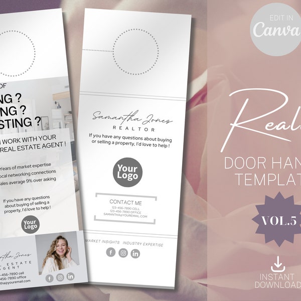 Real Estate Door Knock Flyers - Etsy