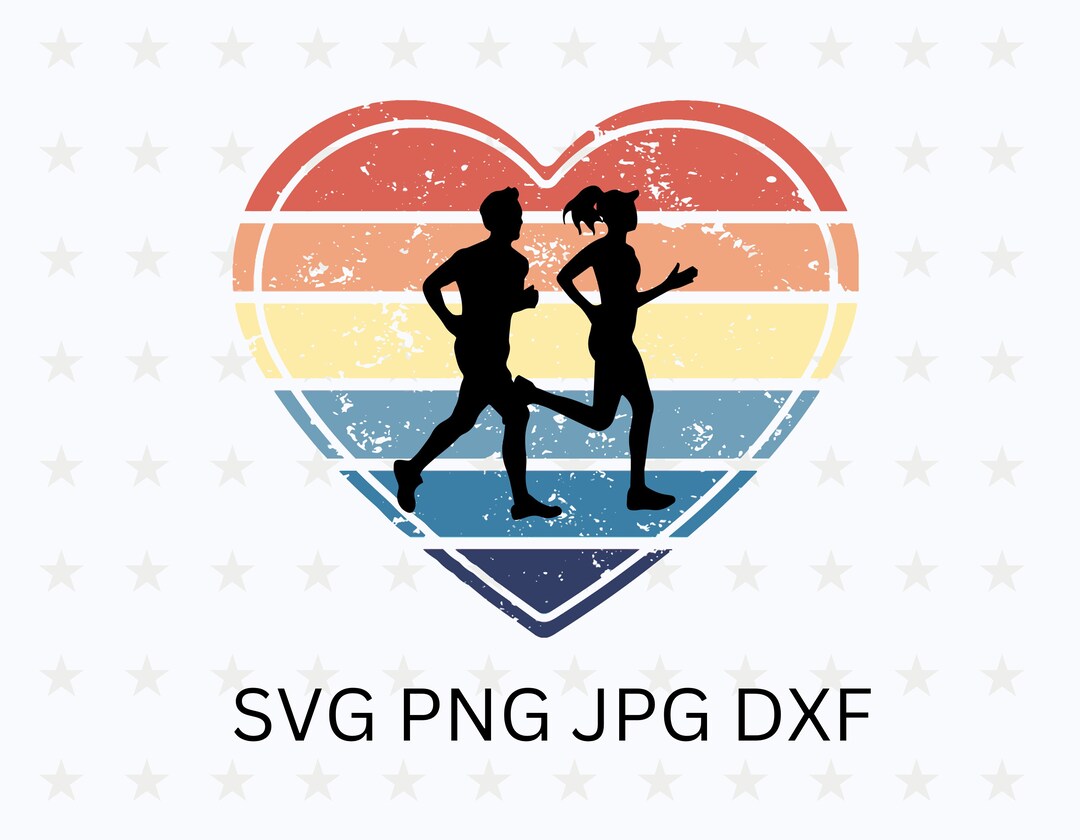 Digital Run Svg Cut File, Vector Running Svg Files, Fitness Runner Cut ...