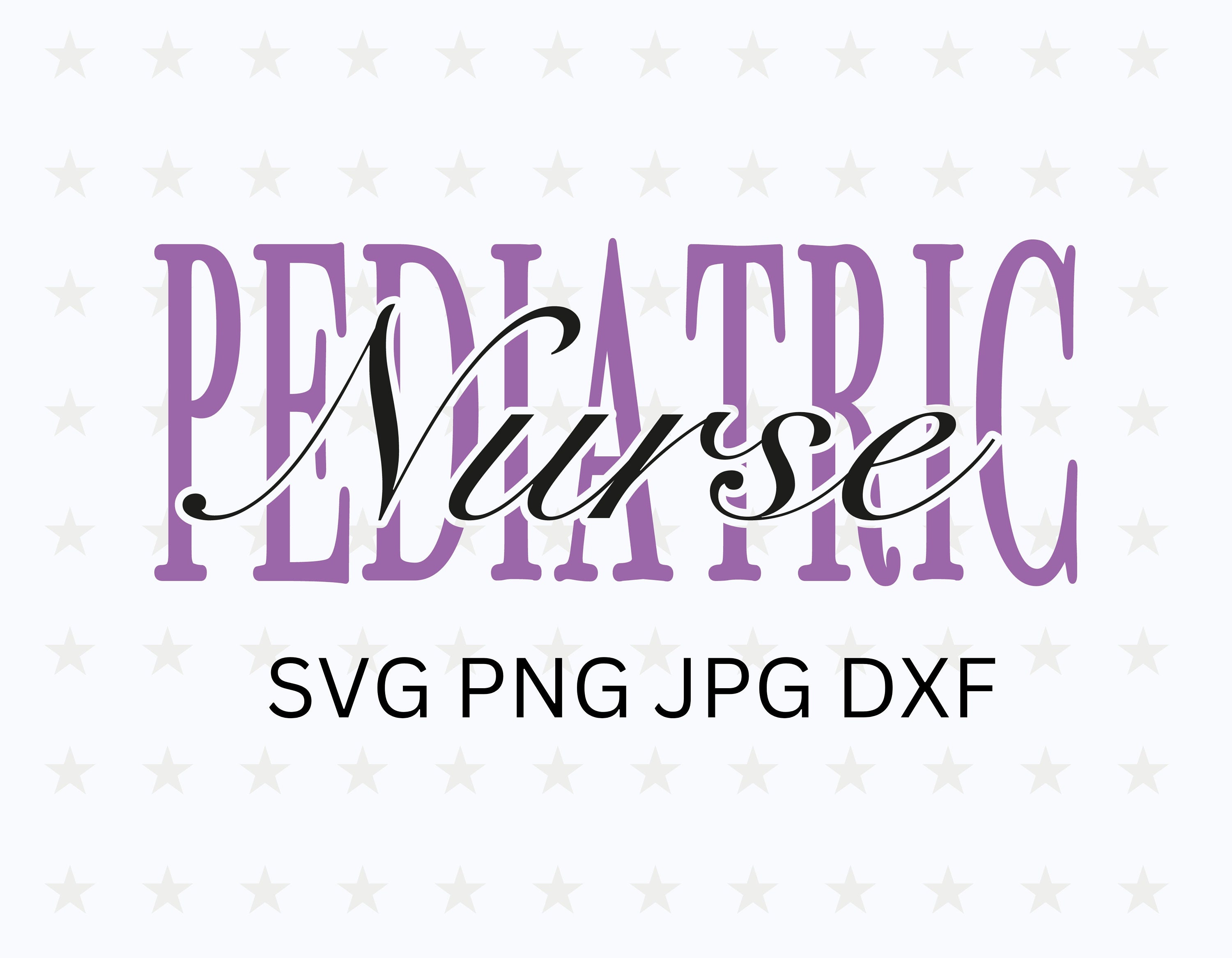 Pediatric Nurse Cut File, Nurse Dxf, Junior Nurse Svg,instant Download ...