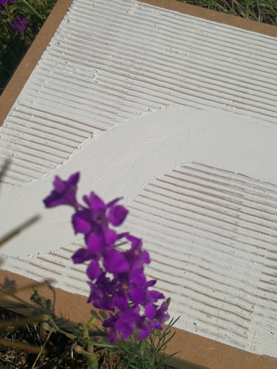 Texture Wall Art Plaster 3D Wall Art Home Decoration - Etsy