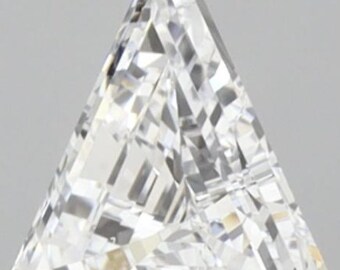 Shield Cut Lab Grown Diamond Ecofriendly Diamond for Engagement Ring ...