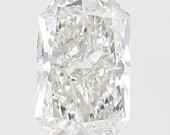 Radiant Cut Lab Grown Diamond Ring - Etsy