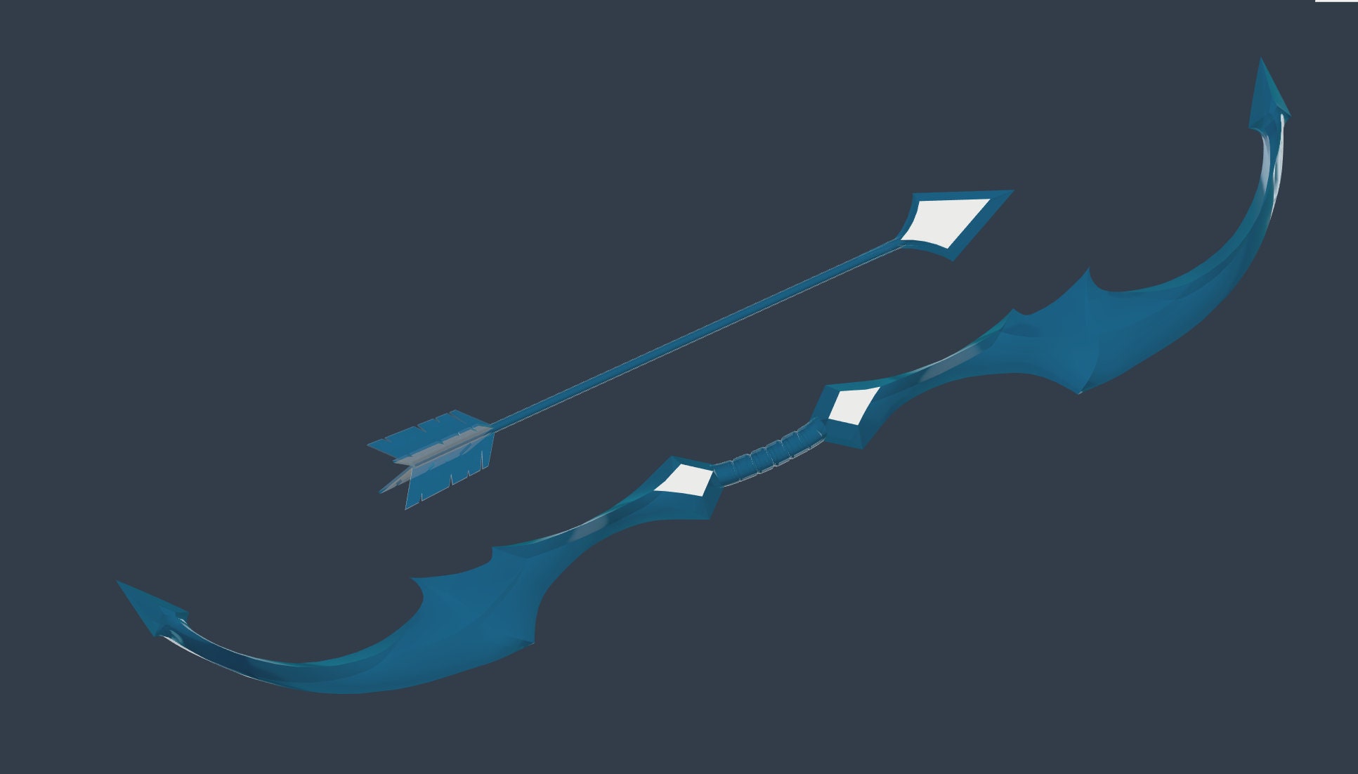 Ashe's Bow From League of Legends Length 1.40 M - Etsy