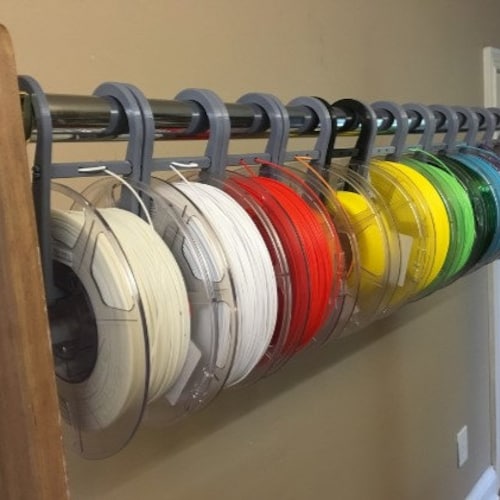 Filament Spool Holder Wall Mount .STL Download - Etsy