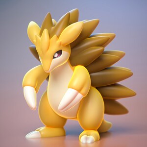 Sandshrew Sandslash Alola Evolutions Pokemon Figure Statue - Etsy