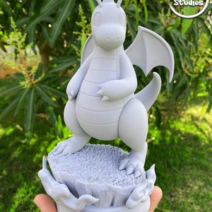 Dragonite Pokemon Figure Statue Pokemonfanart Gift for Pokemonfans ...