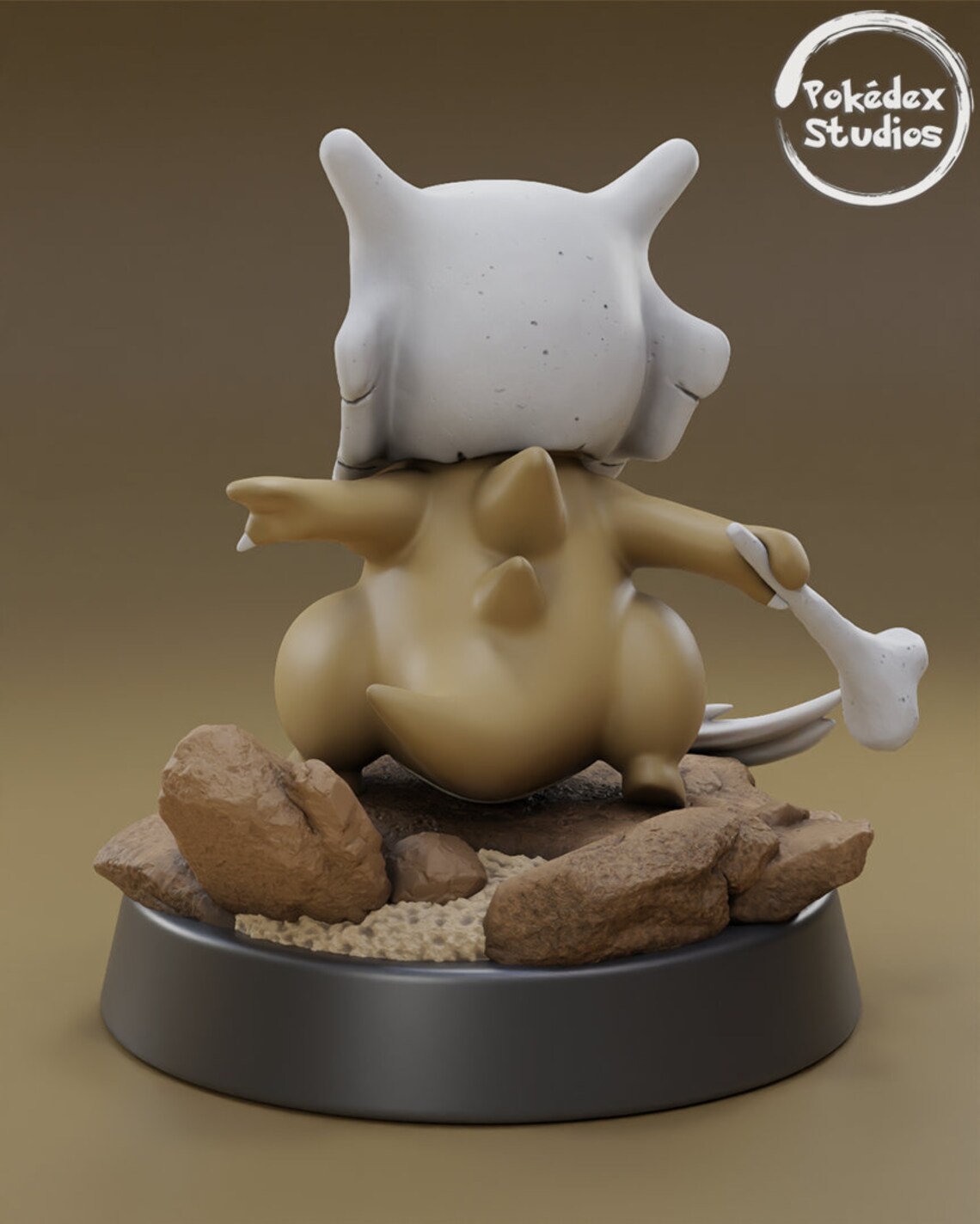 Cubone Pokemon Figure Statue Pokemonfanart Gift for - Etsy
