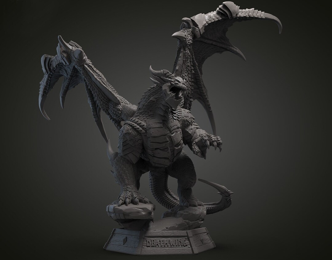 Deathwing Wow Figure 8K Print World of Warcraft 3d Printed Model Gift ...