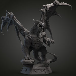 Deathwing Wow Figure 8K Print World of Warcraft 3d Printed Model Gift ...