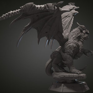 Deathwing Wow Figure 8K Print World of Warcraft 3d Printed Model Gift ...