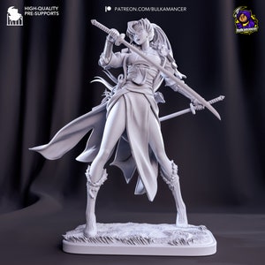 Lyn Fire Emblem Figure 8k Print 3d Printed Model Gift for Gamer Azur ...