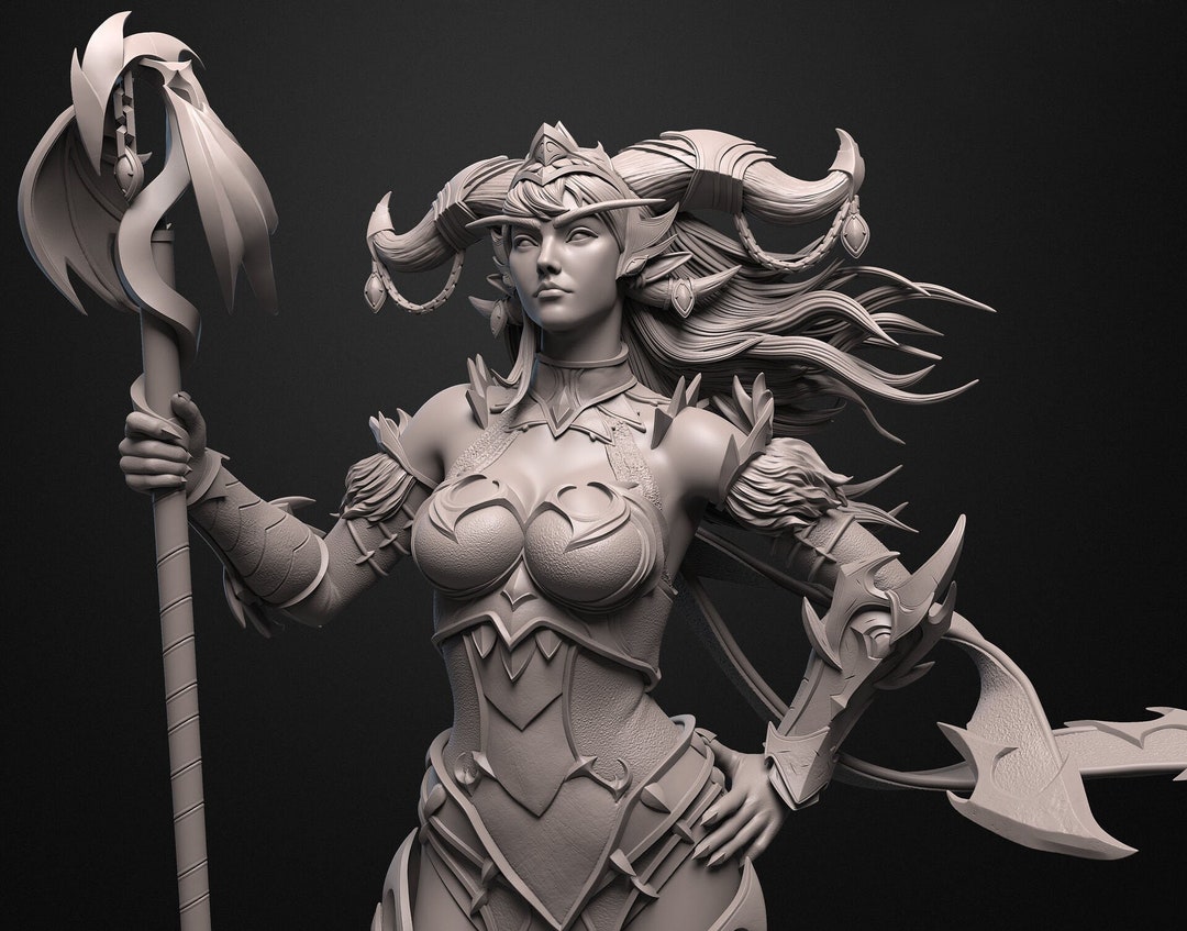 Alexstrasza Wow Figure 8k Print World Of Warcraft 3d Printed Model T