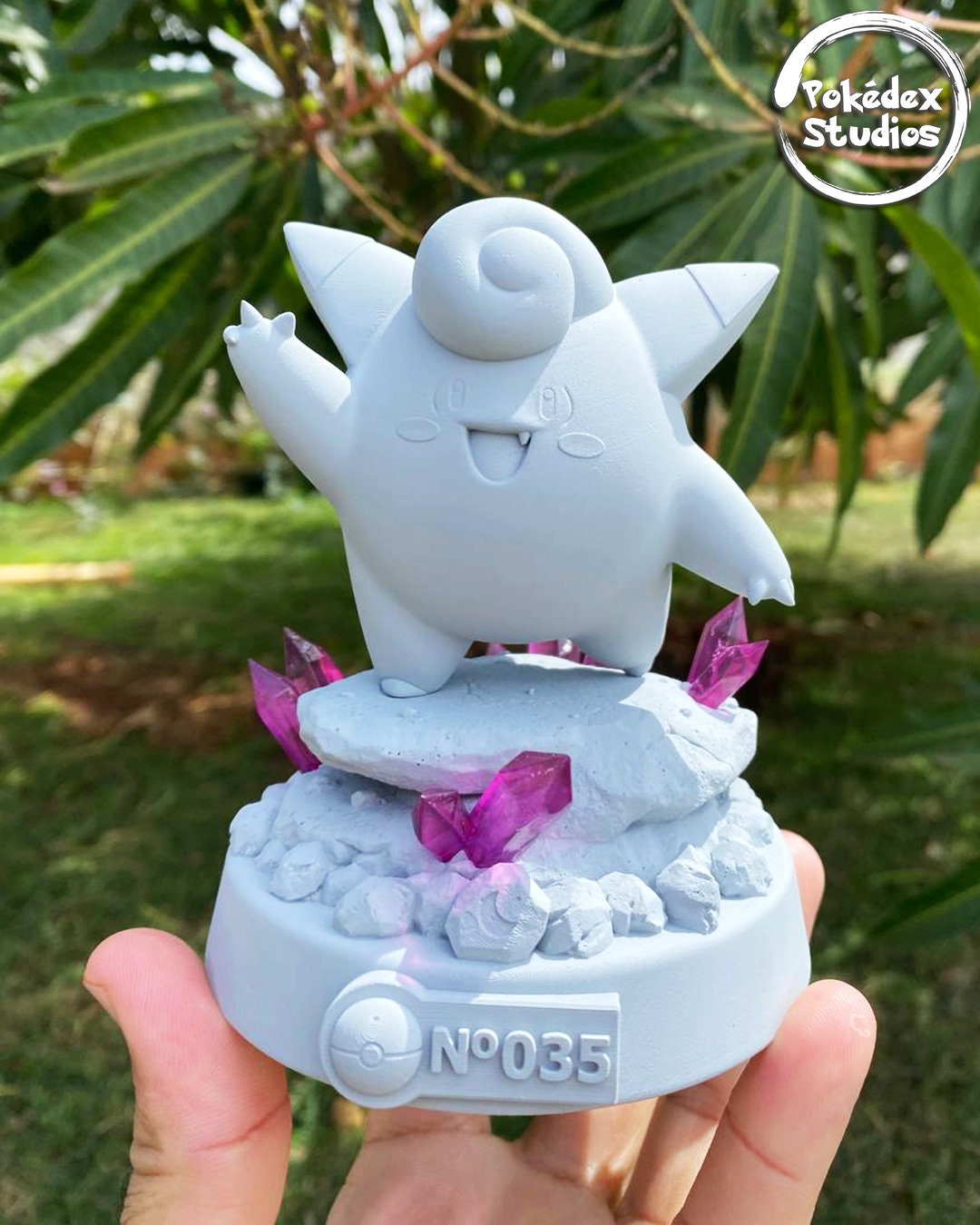 Clefairy Pokemon Figure Unpainted Statue Pokemonfanart Gift for ...