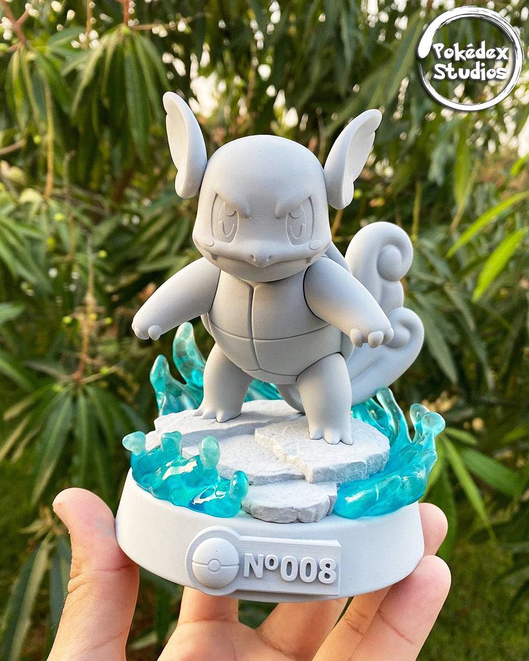 Wartortle Pokemon Figure Unpainted Statue Pokemonfanart Gift for ...