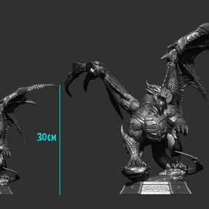 Deathwing Wow Figure 8K Print World of Warcraft 3d Printed Model Gift ...
