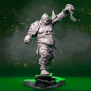 Orc the Executioner Wow Figure World of Warcraft 3d Printed Model Gift ...