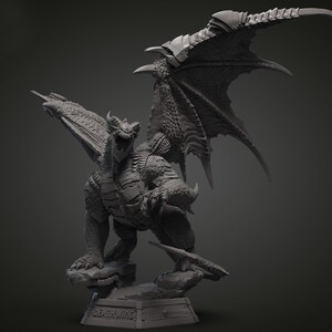 Deathwing Wow Figure 8K Print World of Warcraft 3d Printed Model Gift ...