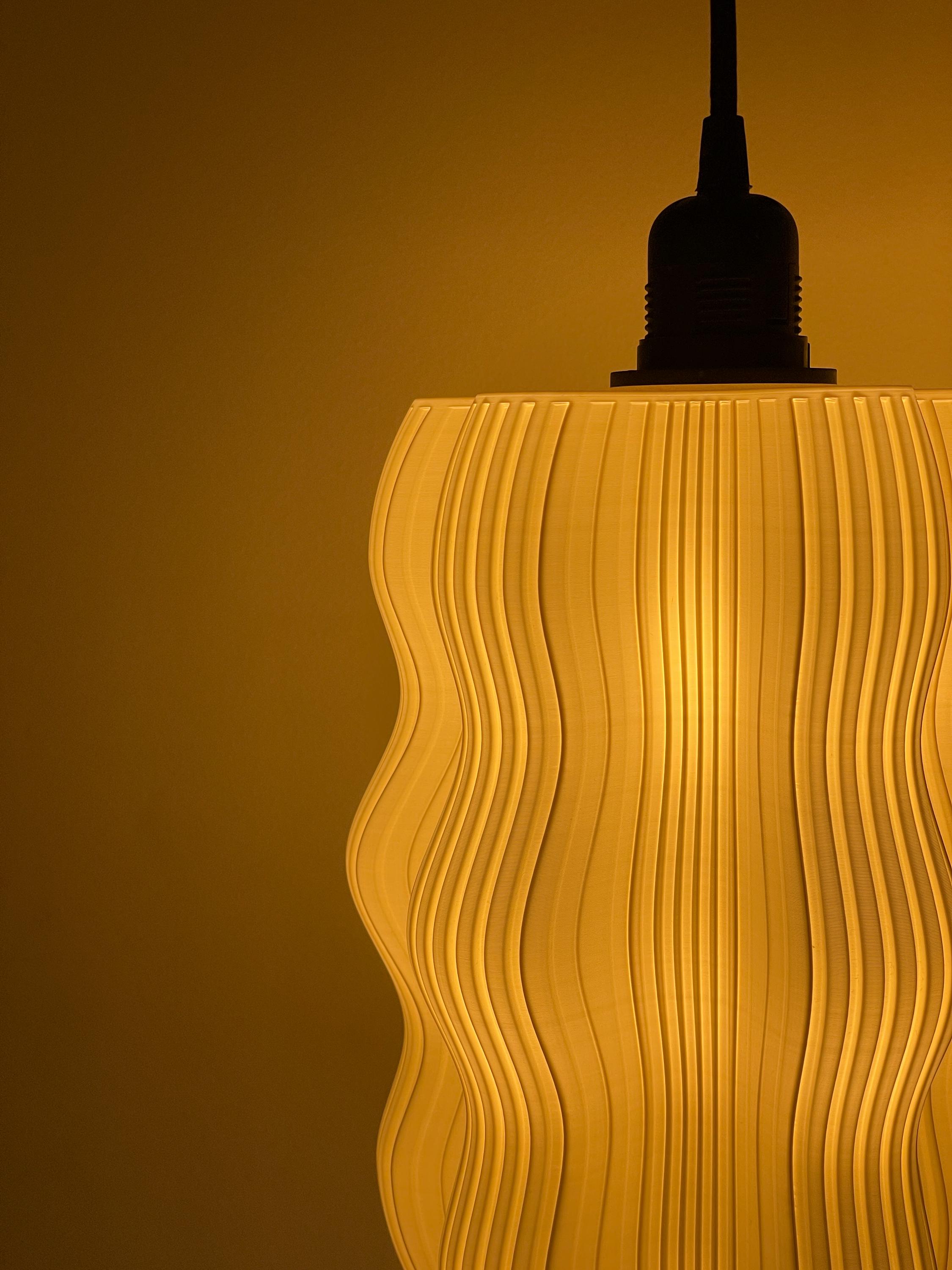 3D Printed Pendant Lamp Shade: Geometric Home Decor - Etsy
