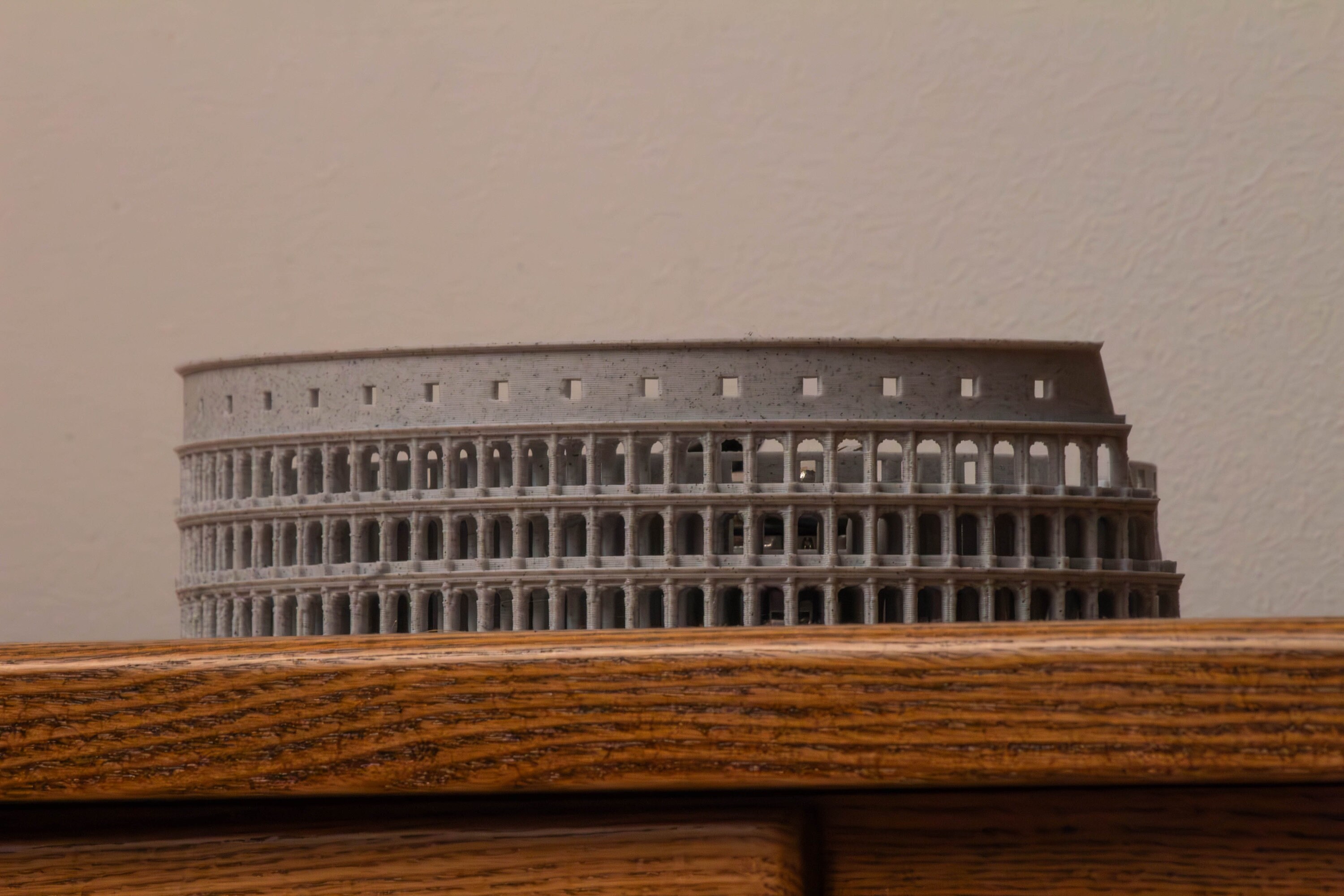 3D Printed Roman Colosseum Model: Desk Organizer Key Holder - Etsy