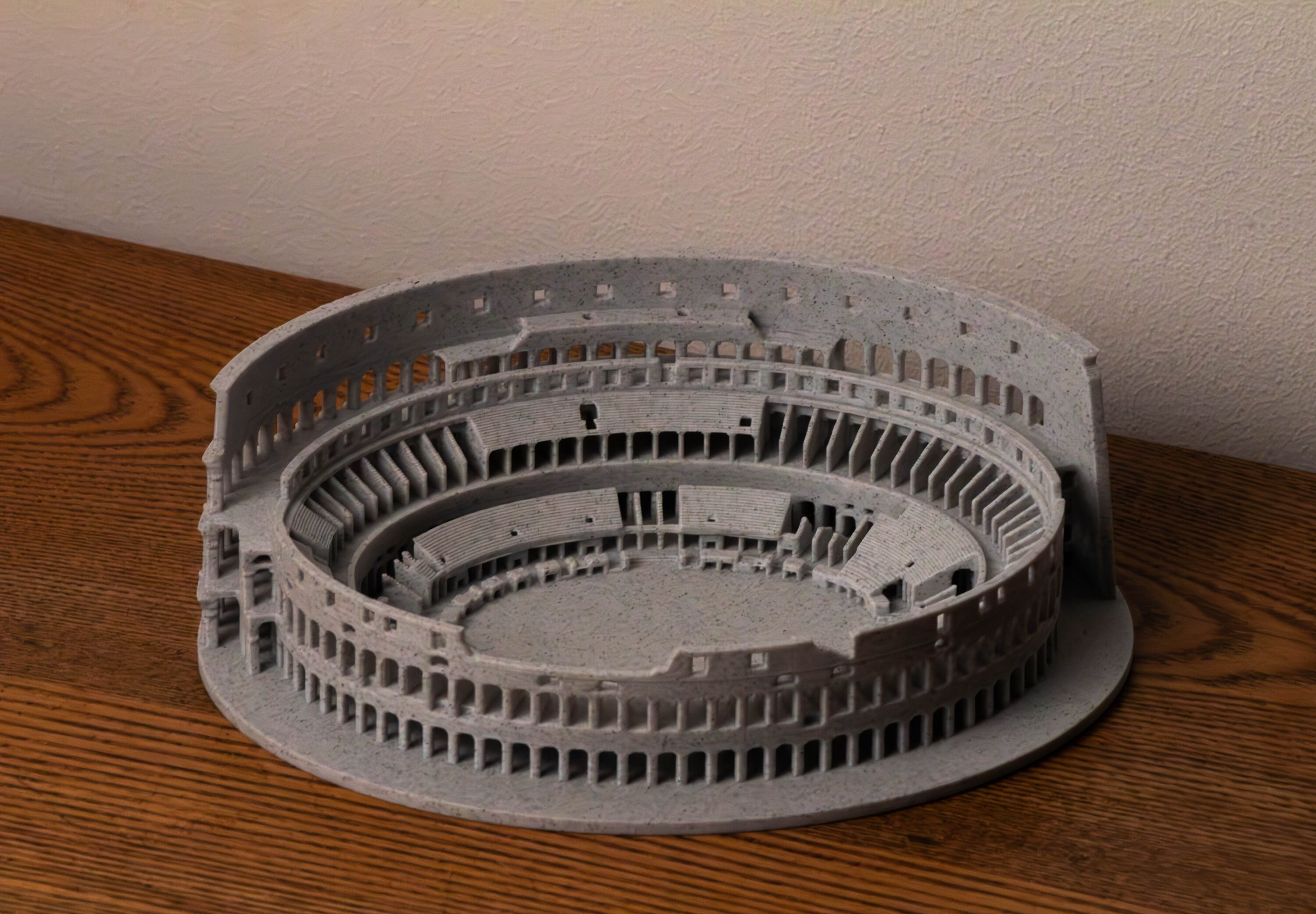 3D Printed Roman Colosseum Model: Desk Organizer Key Holder - Etsy