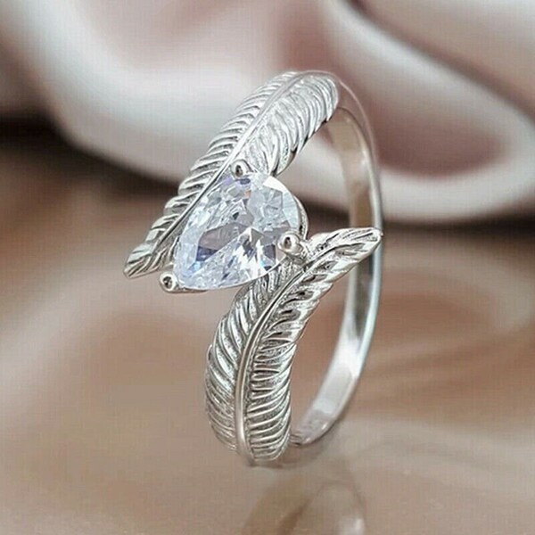 Feather Ring - Etsy