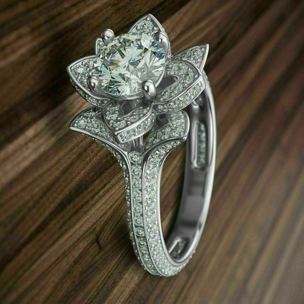Flower Ring - Etsy