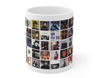 New Wave/ Retro Punk Rock 80's Fan Black Mug - Etsy