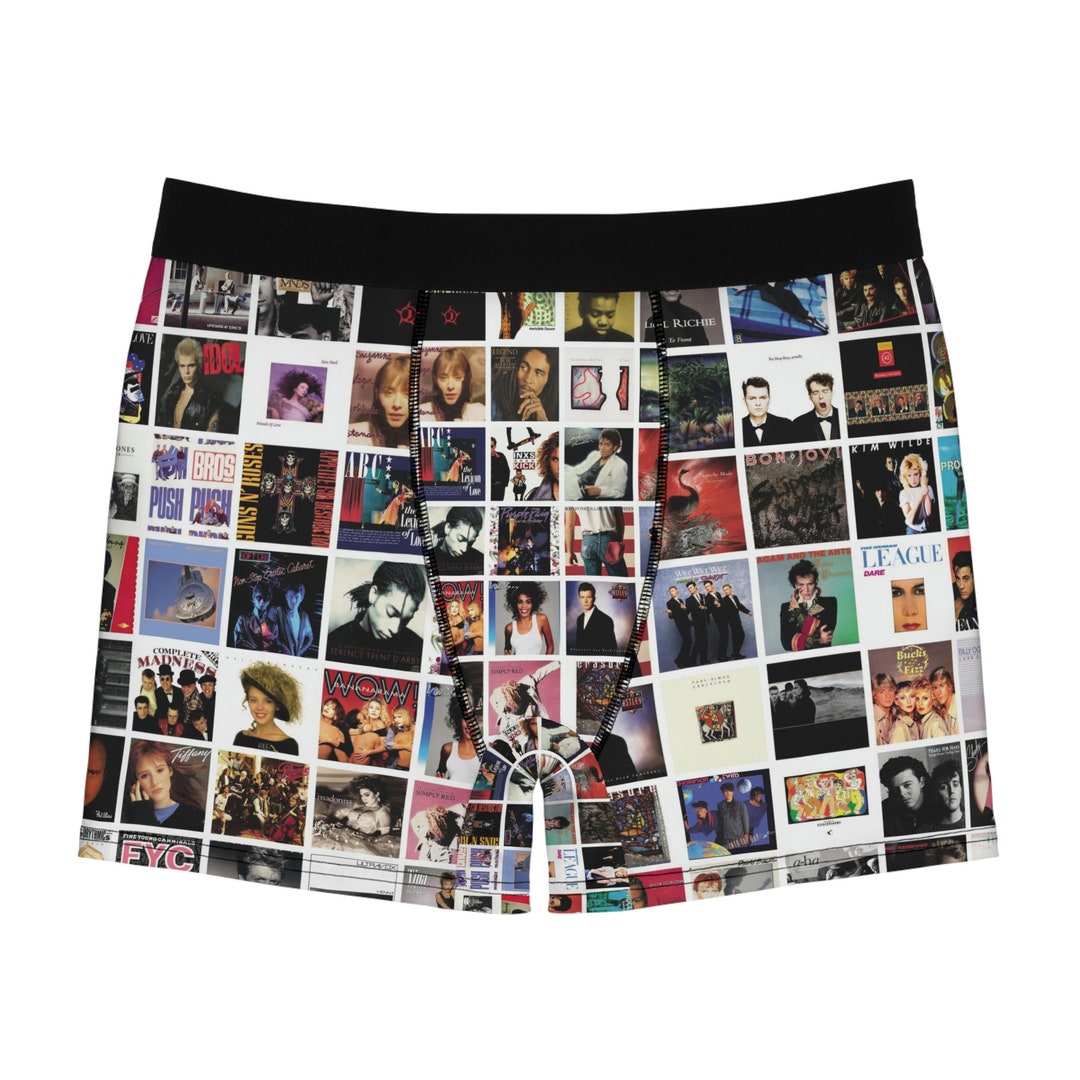 1980's Music Men's Boxer Briefs - Etsy