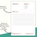 Case Managment pink, Printable Form, Client Documentation, Case Manager ...