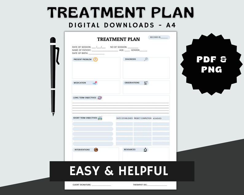 Therapy Forms Documentations Bundle, Mental Health Desk Top Reference ...