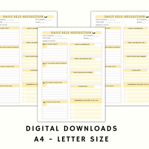 Self-reflection Note, Therapist Paperwork, Psychotherapy Notes ...