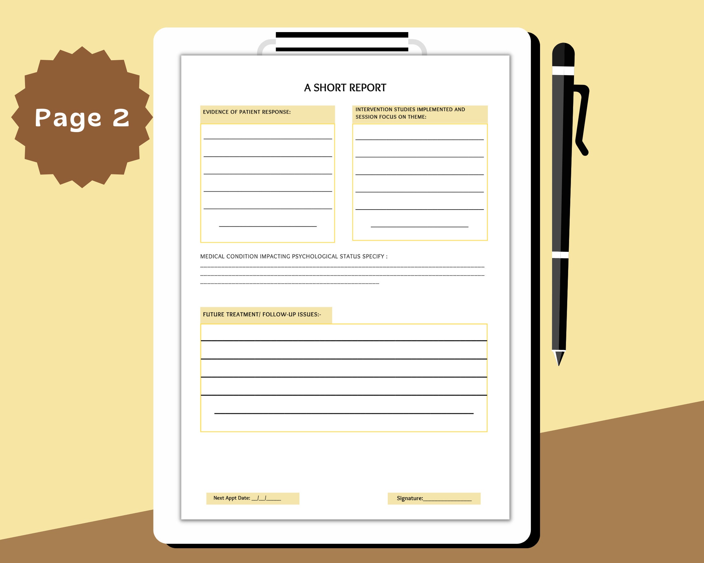Progress Notes for Therapist yellow, Cheat Sheet Notes, Client Progress ...