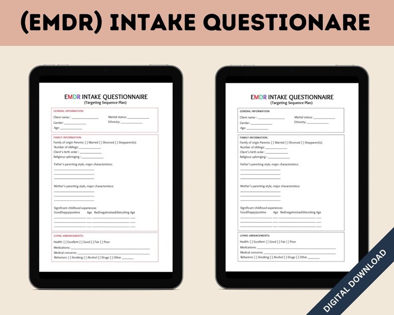 EMDR Therapy Mega Bundle: Scripts, Worksheets, Treatment Plan ...