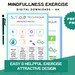 STOP Mindfulness Practice Template | Improve Immune Function | Improve ...