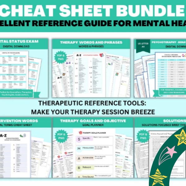 Mental Health Medication Cheat Sheet - Etsy