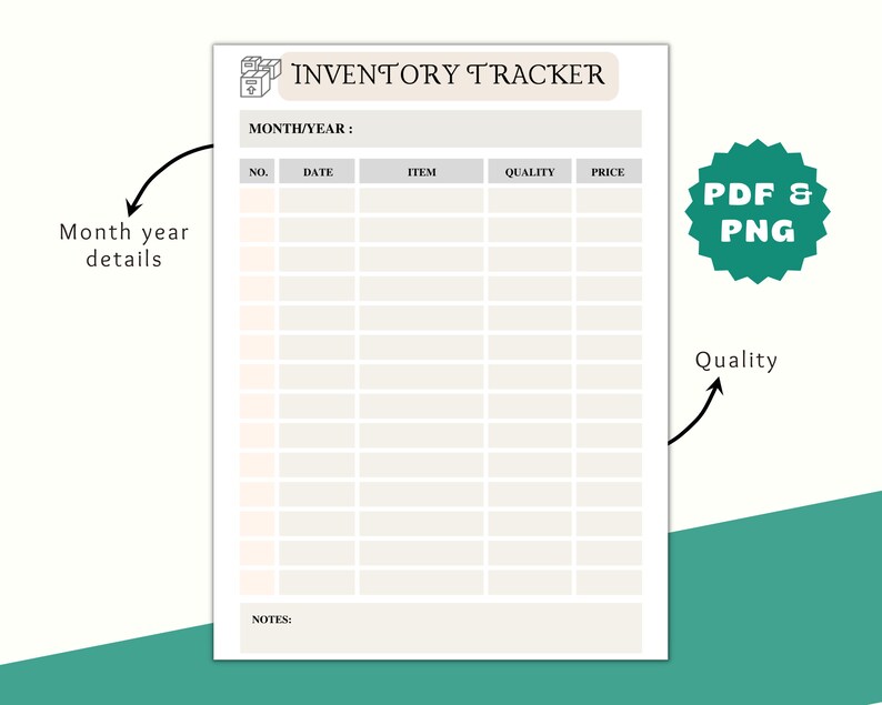 Inventory Sheet Template, Inventory List Form, Warehouses Record File ...