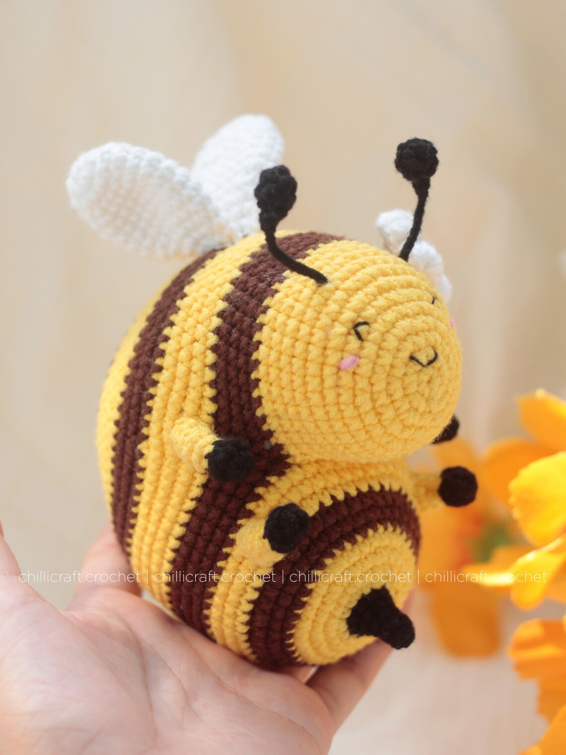 Amigurumi Pattern Bee Rolling by Chilliwool Crochet (crochet for Baby ...