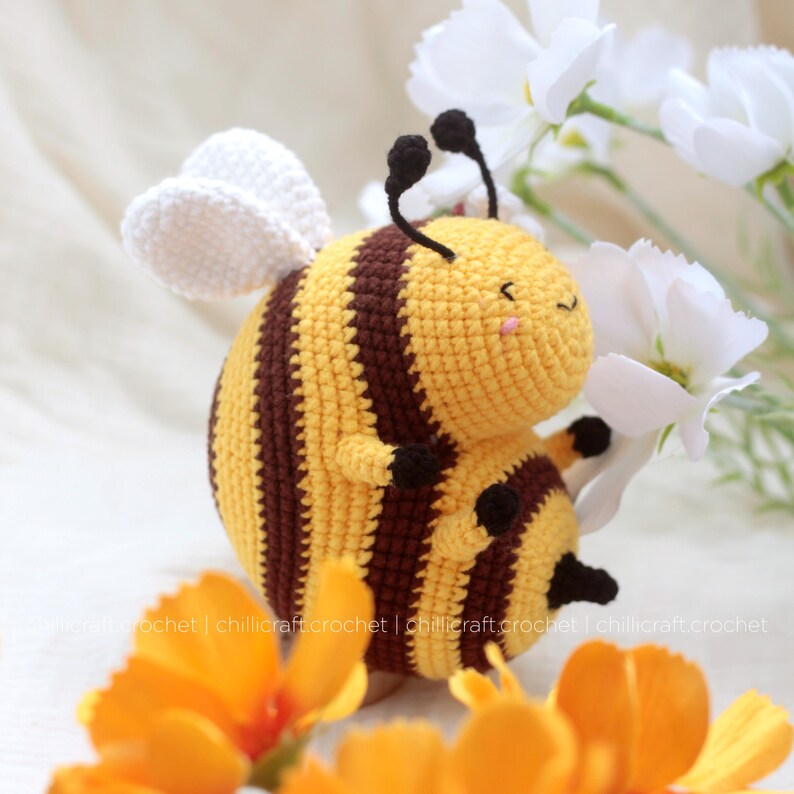 Amigurumi Pattern Bee Rolling by Chilliwool Crochet (crochet for Baby ...